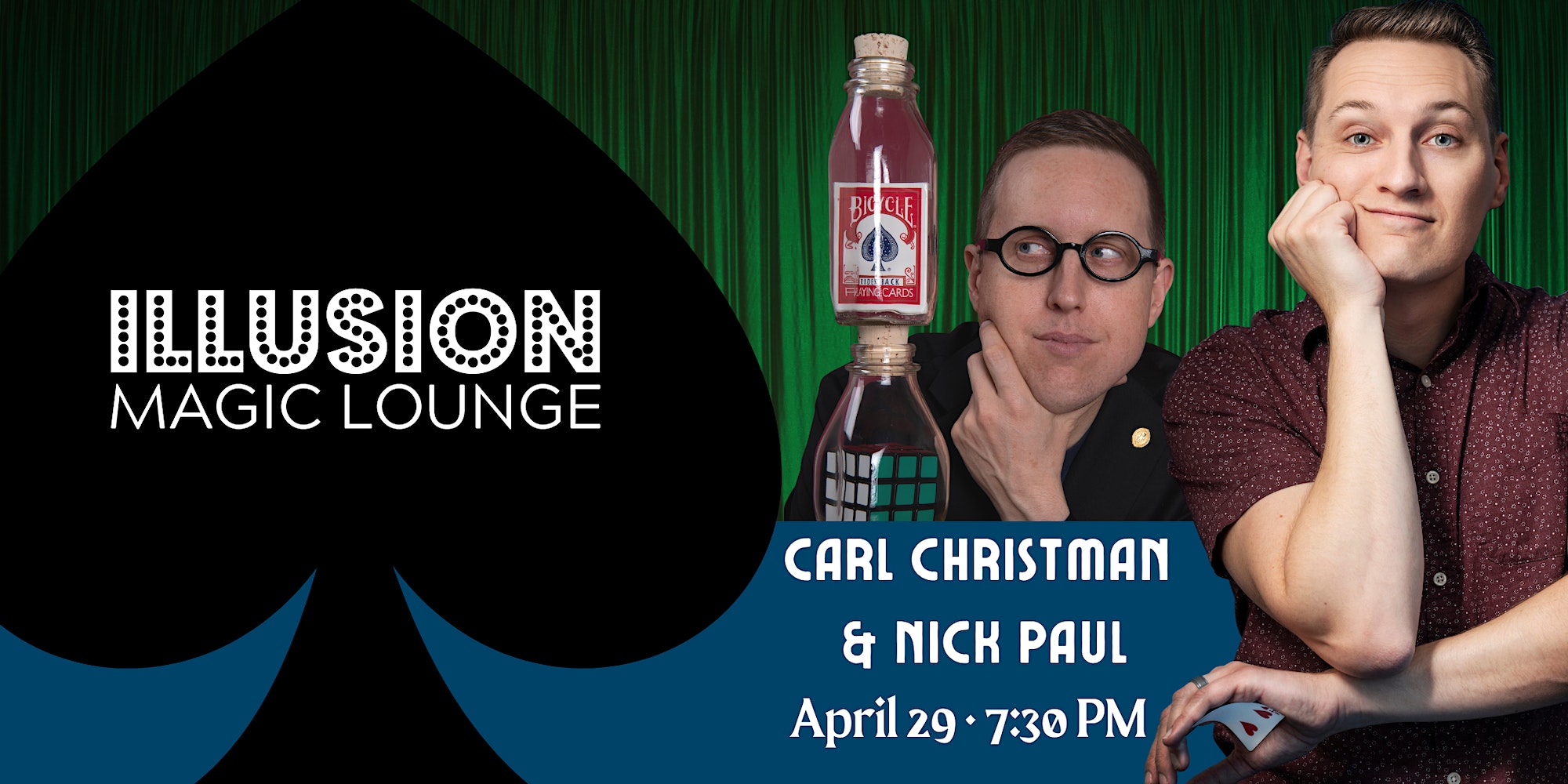 Magic Show at Illusion Magic Lounge – April 29, 2023 - Illusion Magic Lounge