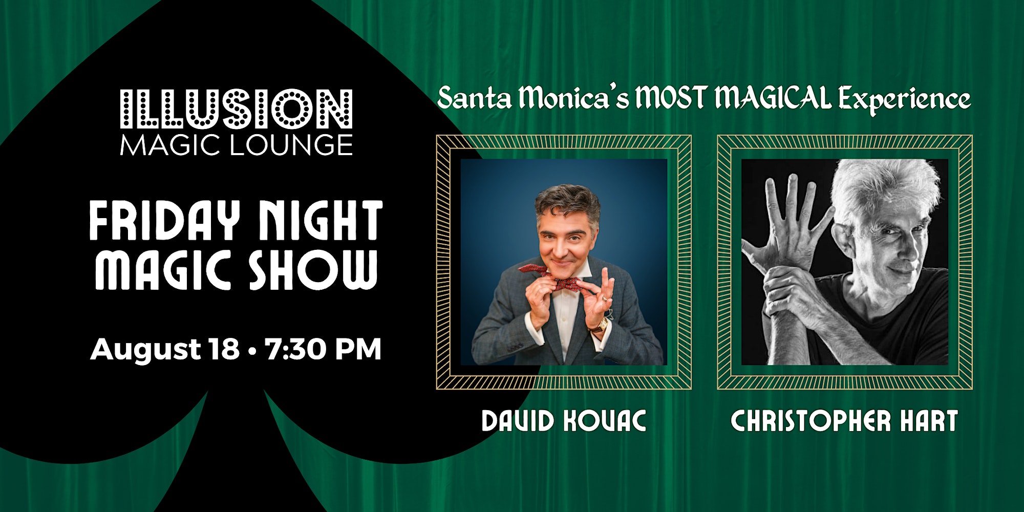 Magic By The Sea at Illusion Magic Lounge – August 18, 2023 - Illusion ...