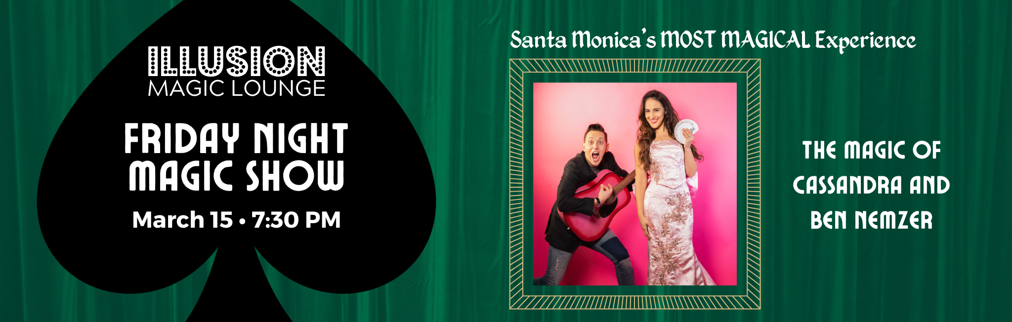 The Magic of Cassandra & Ben Nemzer – Magic by the Sea - Illusion Magic ...