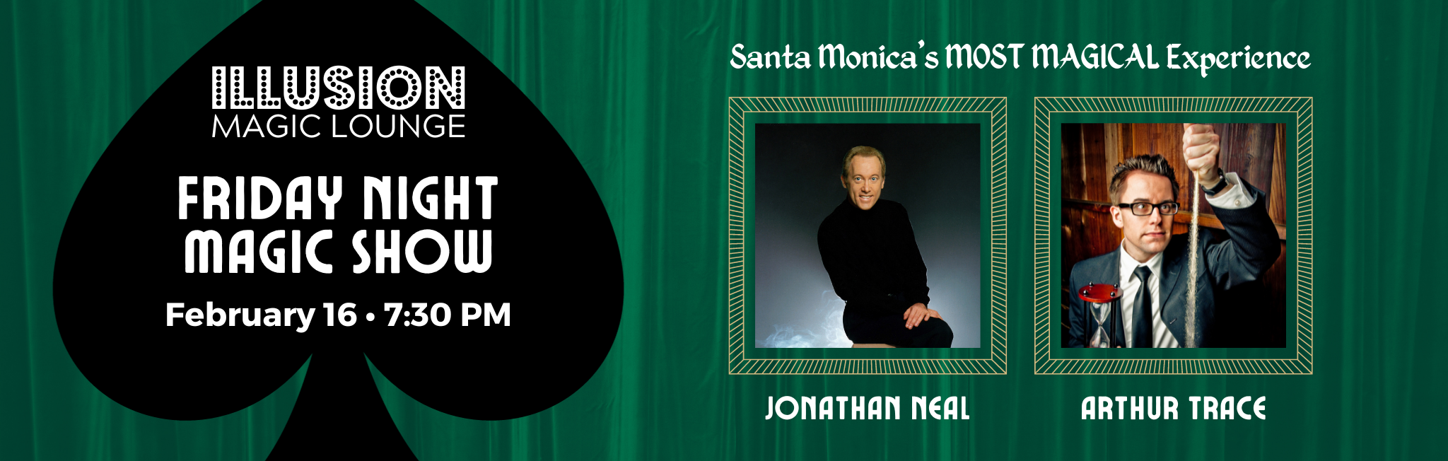 Jonathan Neal & Arthur Trace – Magic by the Sea - Illusion Magic Lounge