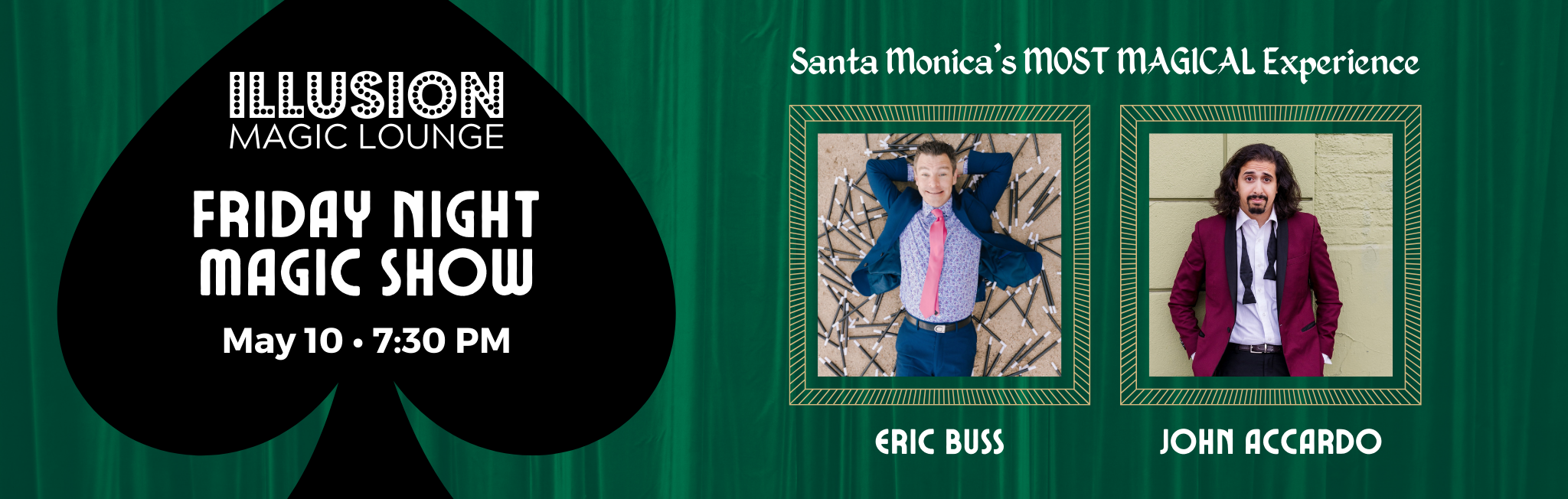 Eric Buss & John Accardo – Magic by the Sea - Illusion Magic Lounge