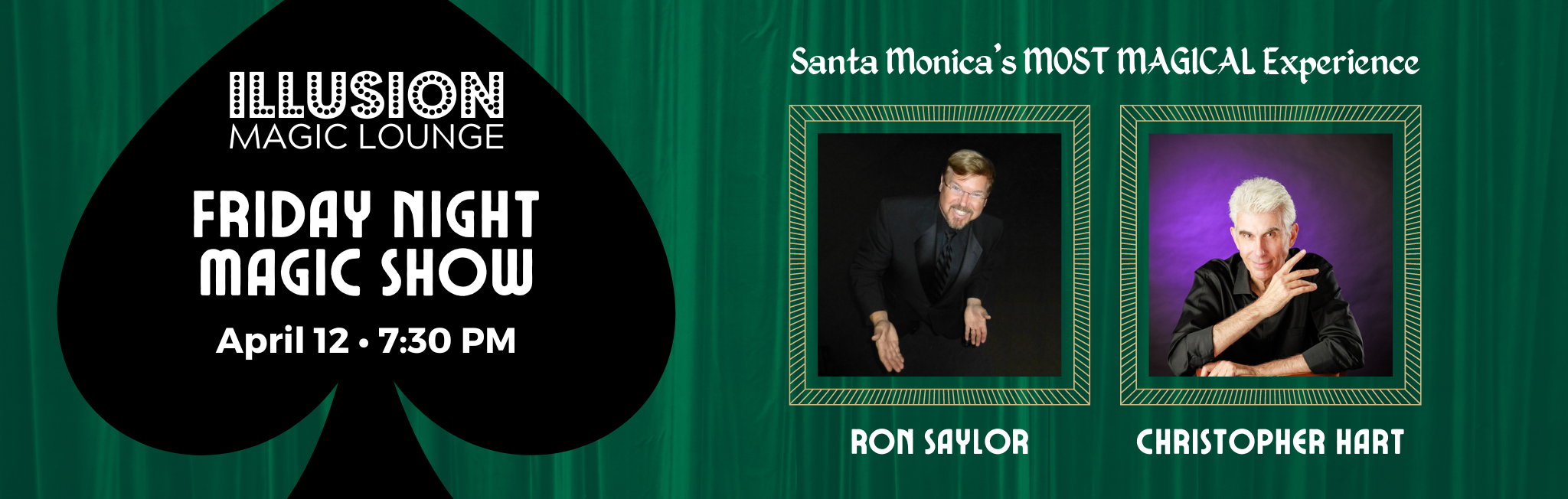 Ron Saylor & Christopher Hart – Magic by the Sea - Illusion Magic Lounge