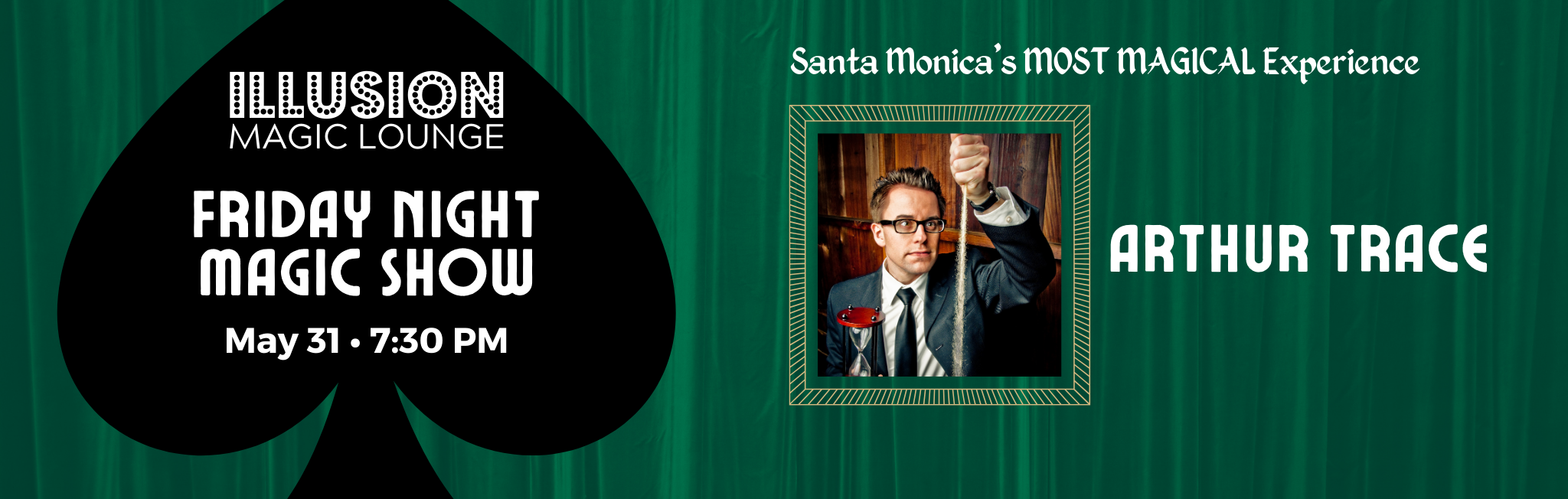 Arthur Trace – Magic by the Sea - Illusion Magic Lounge