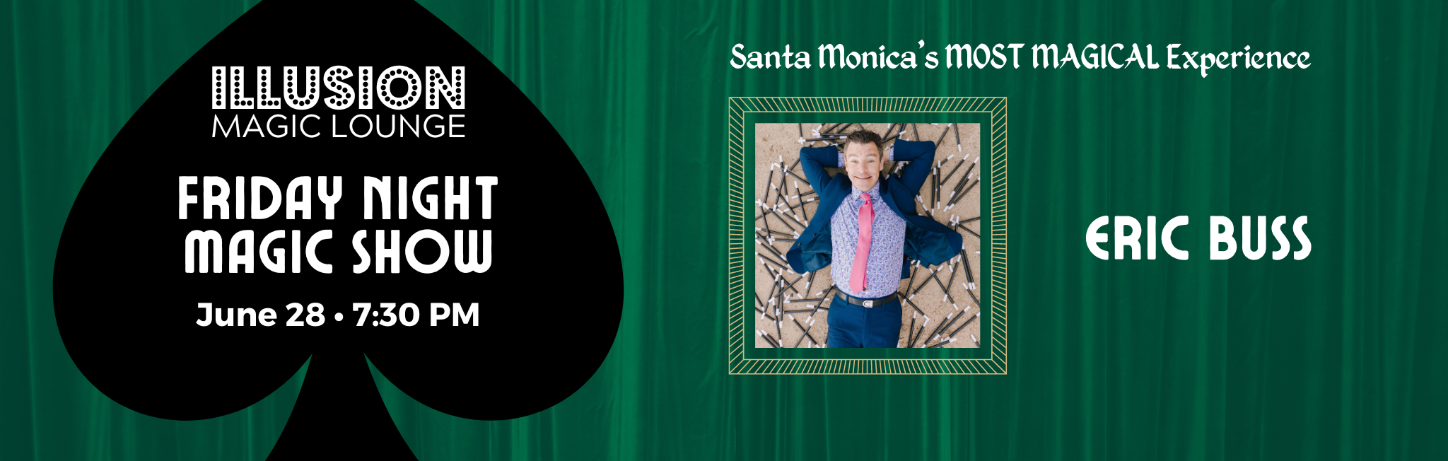 Eric Buss – Magic by the Sea - Illusion Magic Lounge