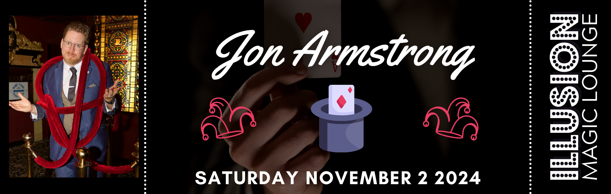 Jon Armstrong – Magic by the Sea - Illusion Magic Lounge