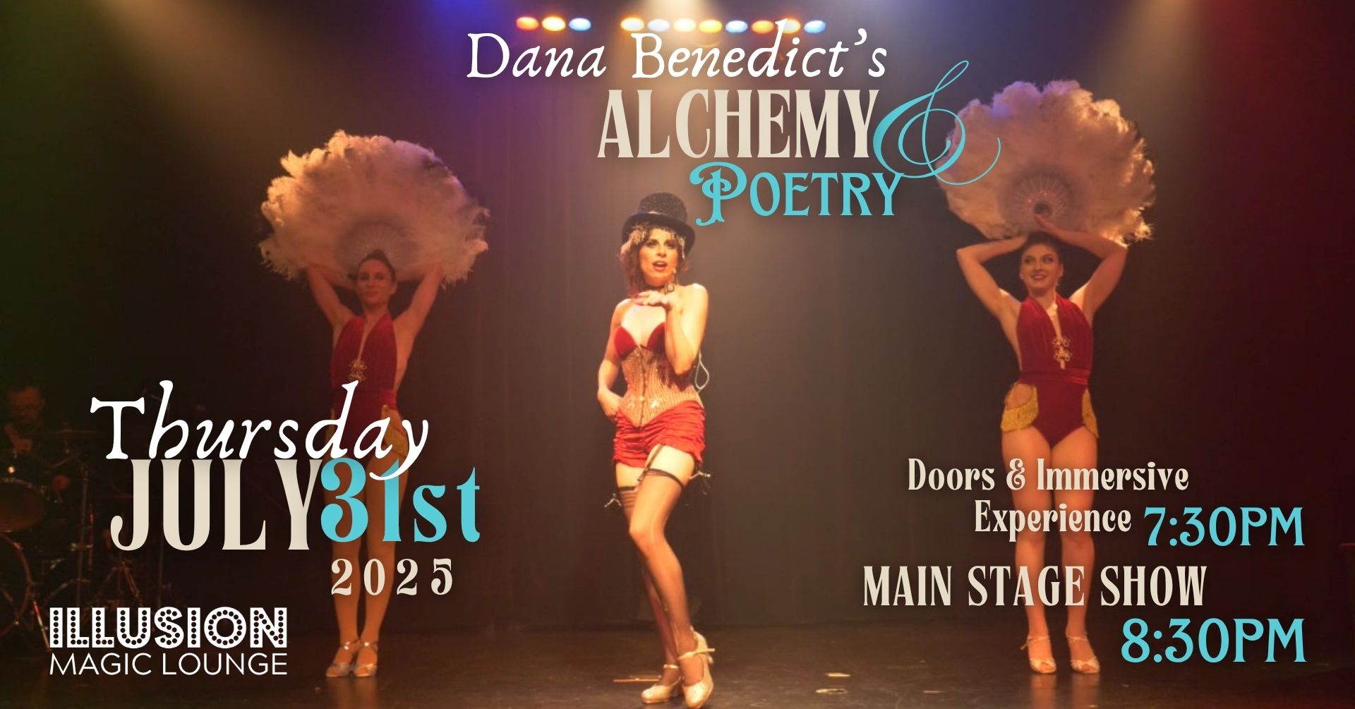 Dana Benedict’s Alchemy and Poetry - Illusion Magic Lounge