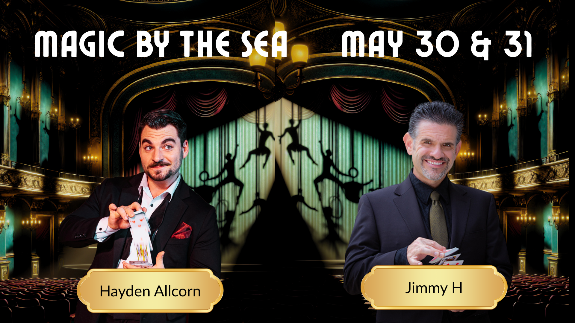Magic by the Sea: Jimmy H & Hayden Allcorn - Illusion Magic Lounge